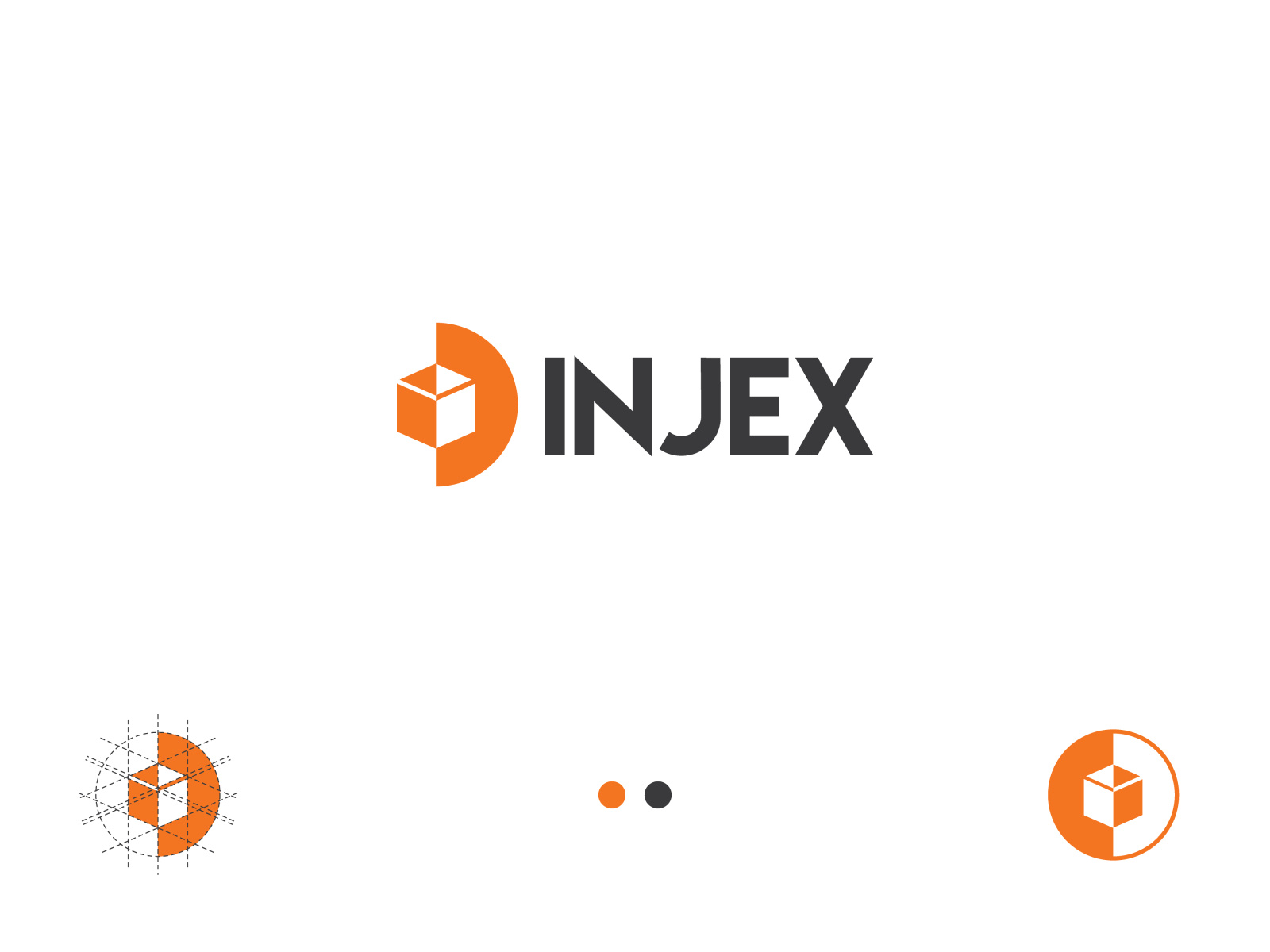 Injex Logo Design by Matas Turskis on Dribbble