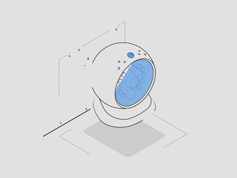 AT&T IoT Camera Explainer Animation by gen on Dribbble
