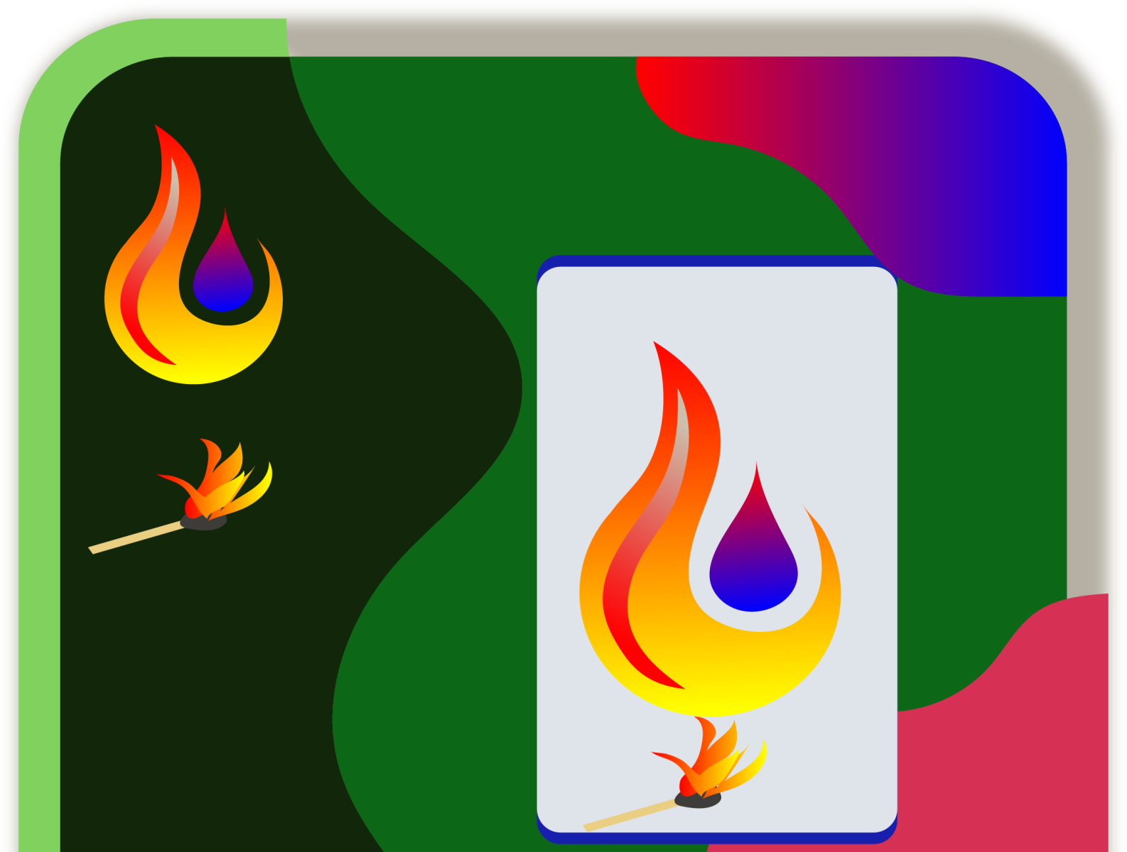 Creative Design for Fire Burn by Jacqueline on Dribbble