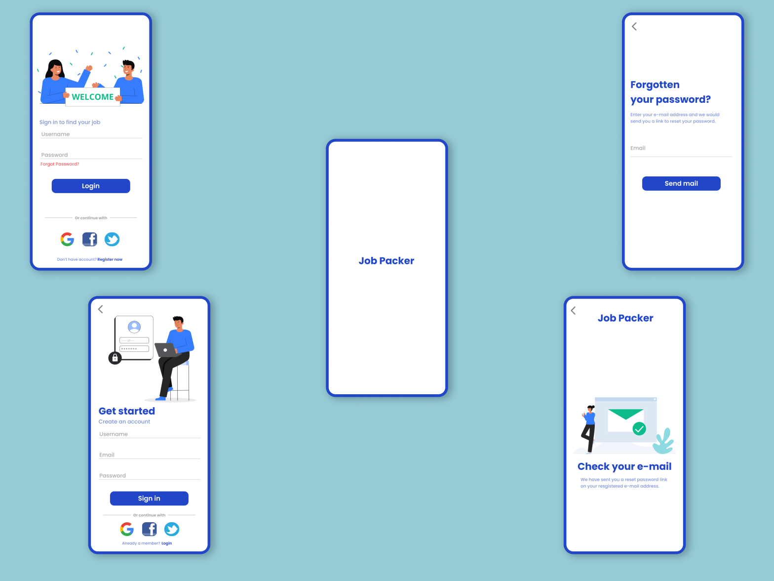 JOB APP UI DESIGN by Raihan Sapta Aji Abdullah on Dribbble JOB APP UI DESIGN by Raihan Sapta Aji Abdullah on Dribbble