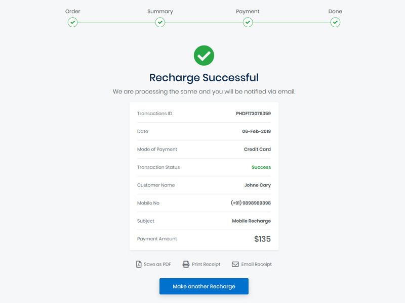 Recharge Successful by Harnish Design on Dribbble