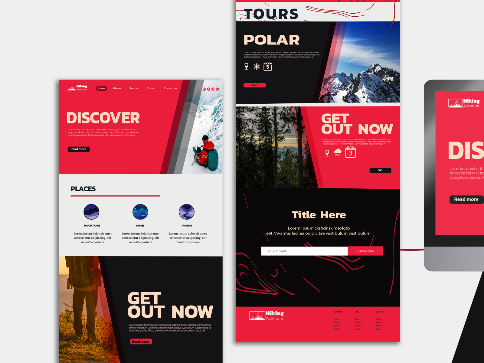 Travel & Tour Company | E-Commerce website by Digital Cre Design on ...