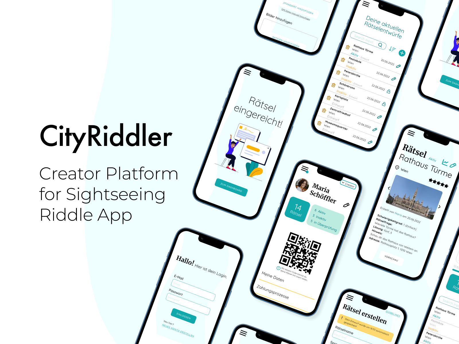 CityRiddler | Creator Platform Sightseeing Riddle App by Anna Großalber ...