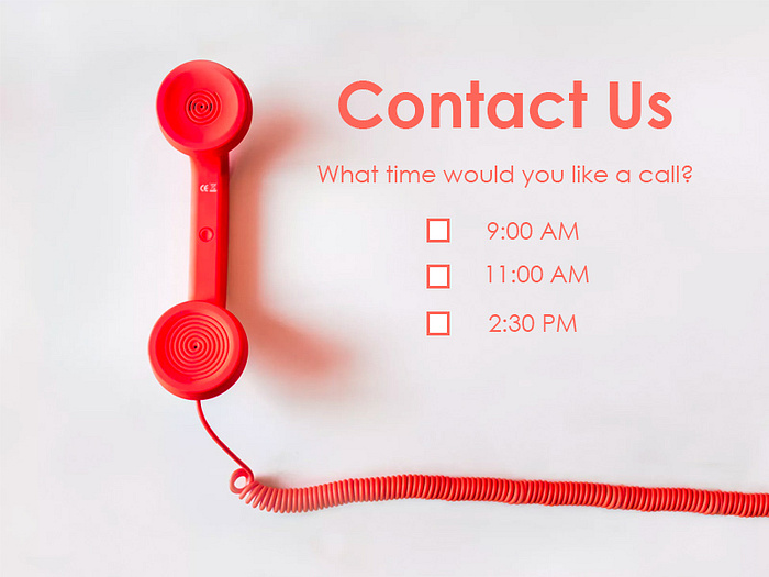 Browse thousands of Modern Contact Us Page images for design ...
