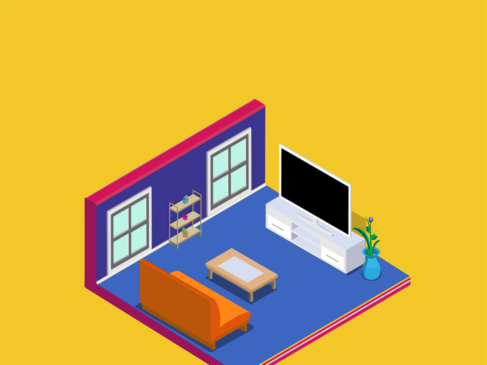 Room by Aastha on Dribbble