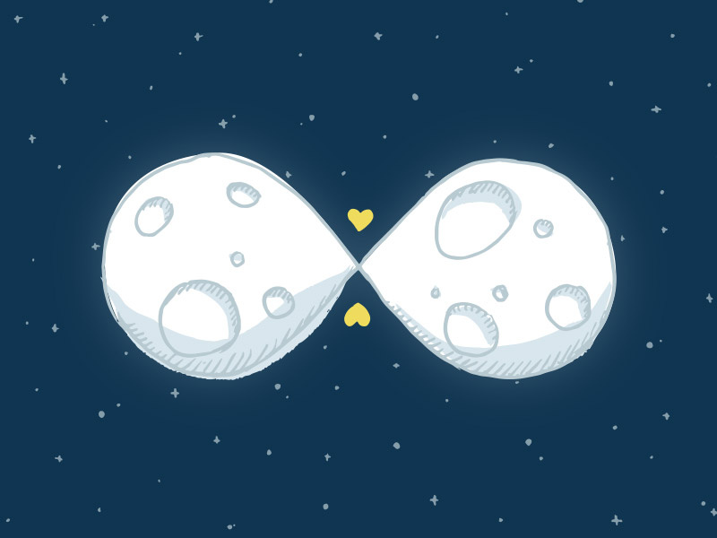 Infinity Moon 2 by Ellen Wilde on Dribbble