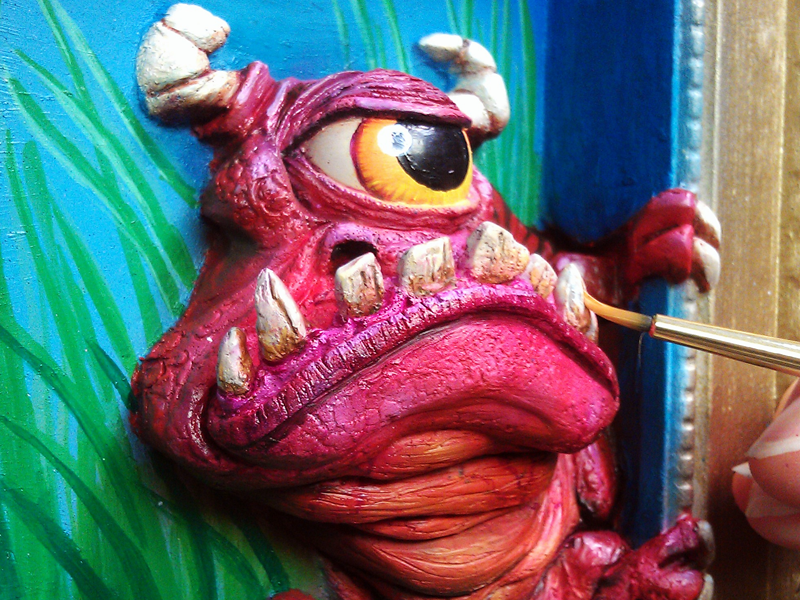 Grumpy’s first paint job by Lyla Warren on Dribbble