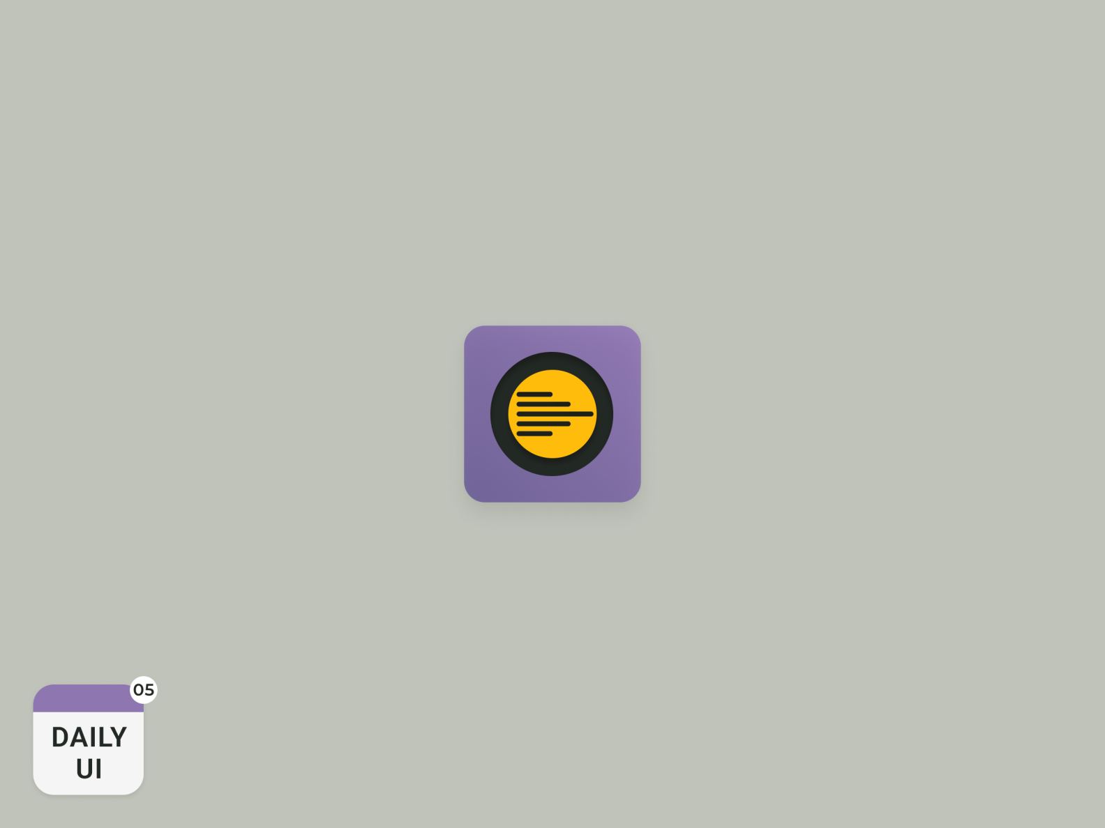 Daily UI - 05 App Icon by Tazim Imran on Dribbble