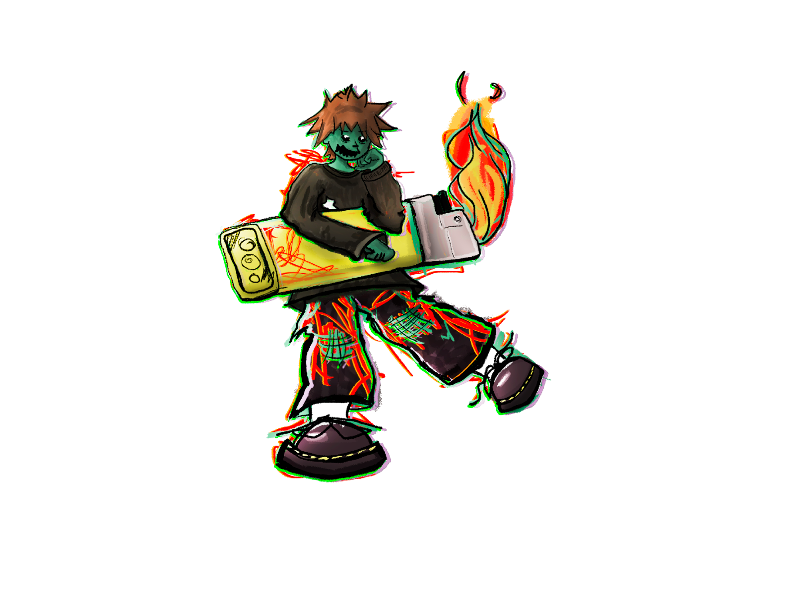 There's a fire inside me by Daniil Rave on Dribbble