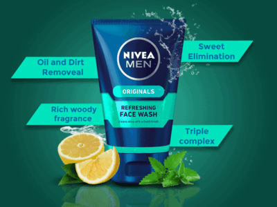 Facewash Post Design by Iftekhar Hasan on Dribbble