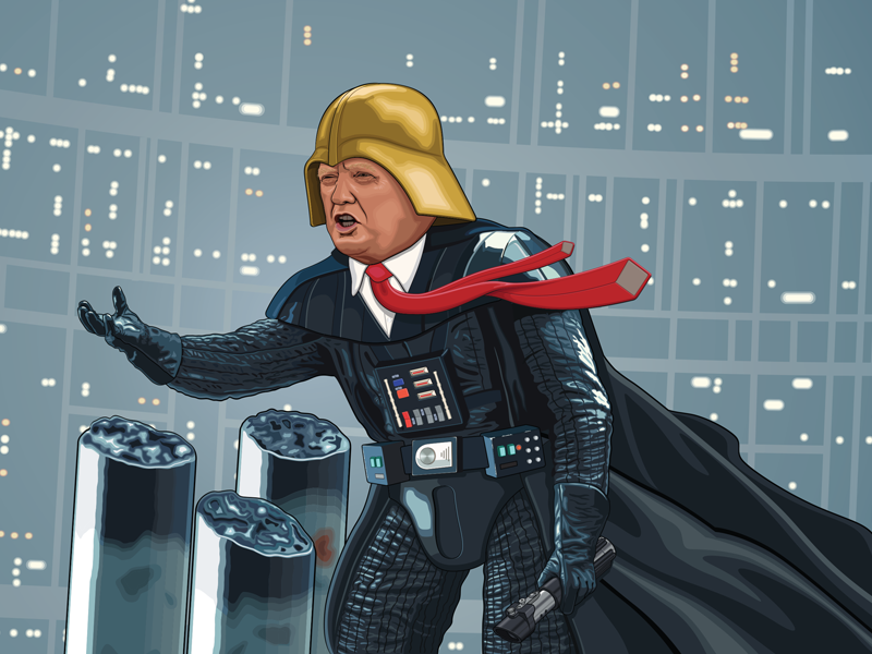 "Darth Idious" Graphic by Matt Collins on Dribbble