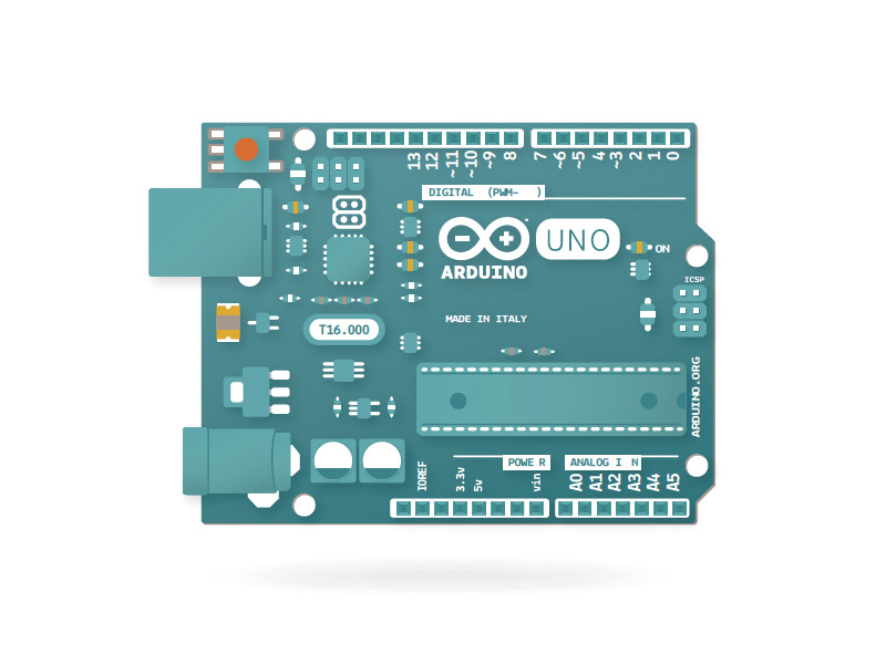 Arduino UNO by BirdHsu on Dribbble