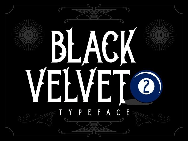 Black Velvet 2 Poster by Twicolabs on Dribbble
