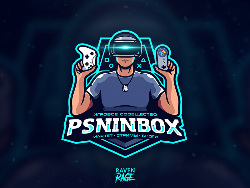 logo for console gaming community by Victor Rockburn on Dribbble