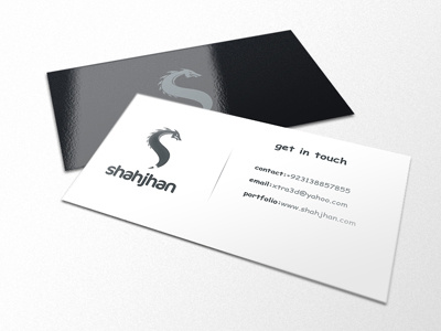 Business Card by Shahjhan on Dribbble