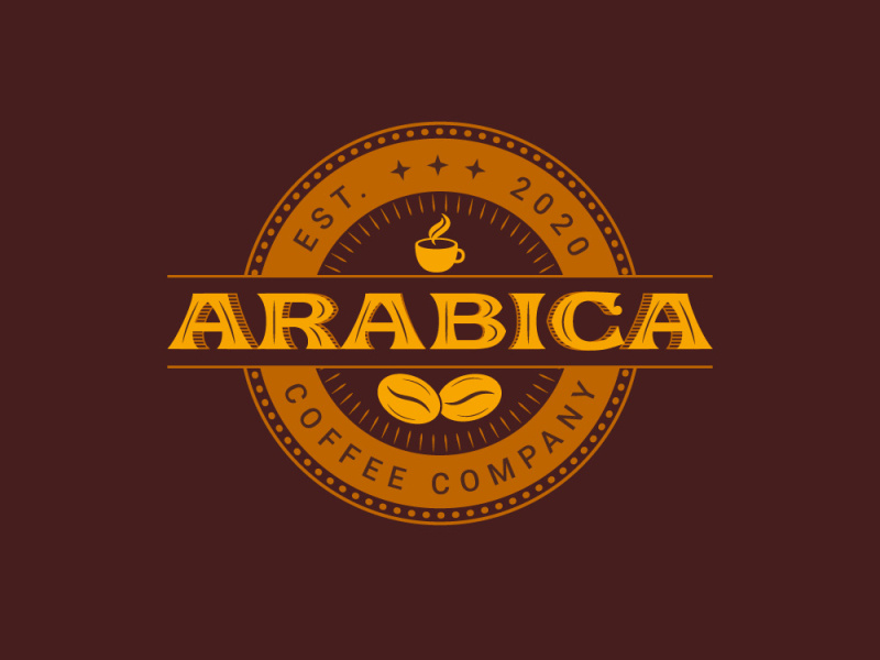 Coffee Company Logo Design by Akash V Soneri on Dribbble