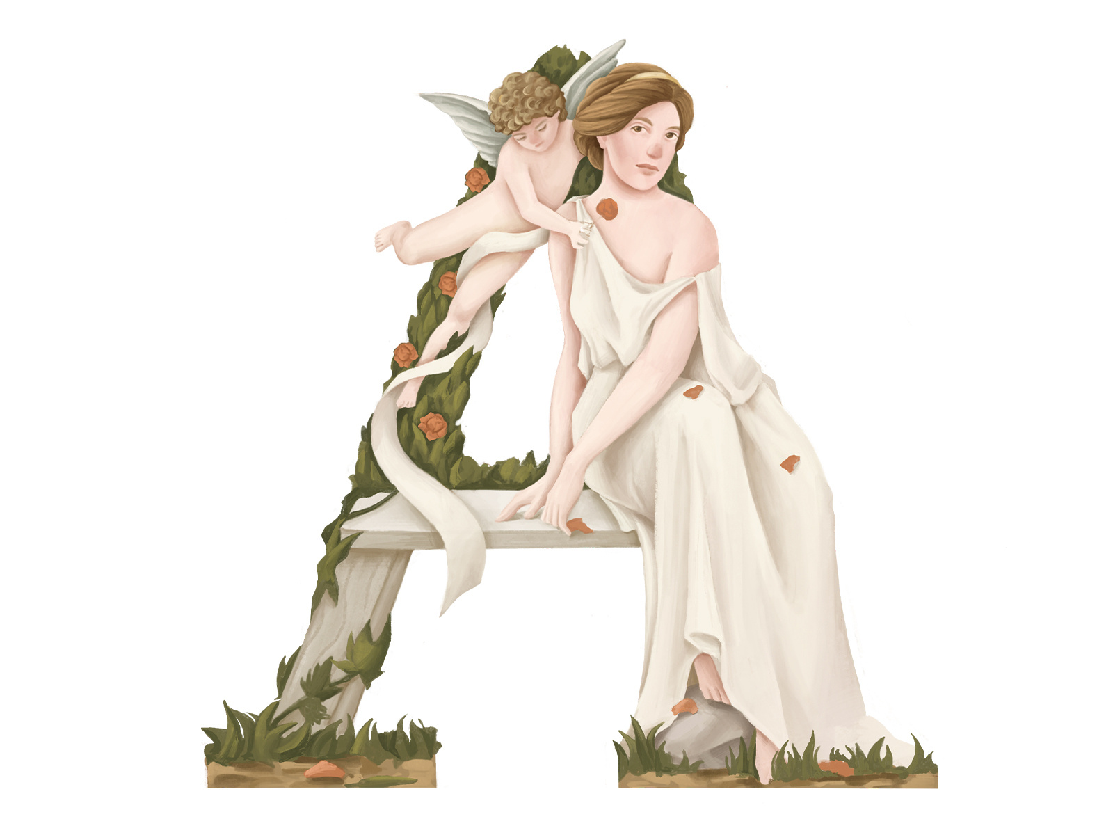 A is for Academism by Anastasiia Zaiarniuk on Dribbble