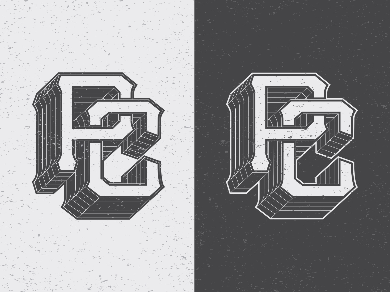 Monogram Logo by Brendan on Dribbble