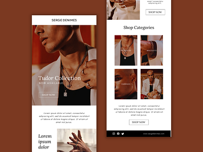 New Collection launch email by Rohan Bhatia on Dribbble