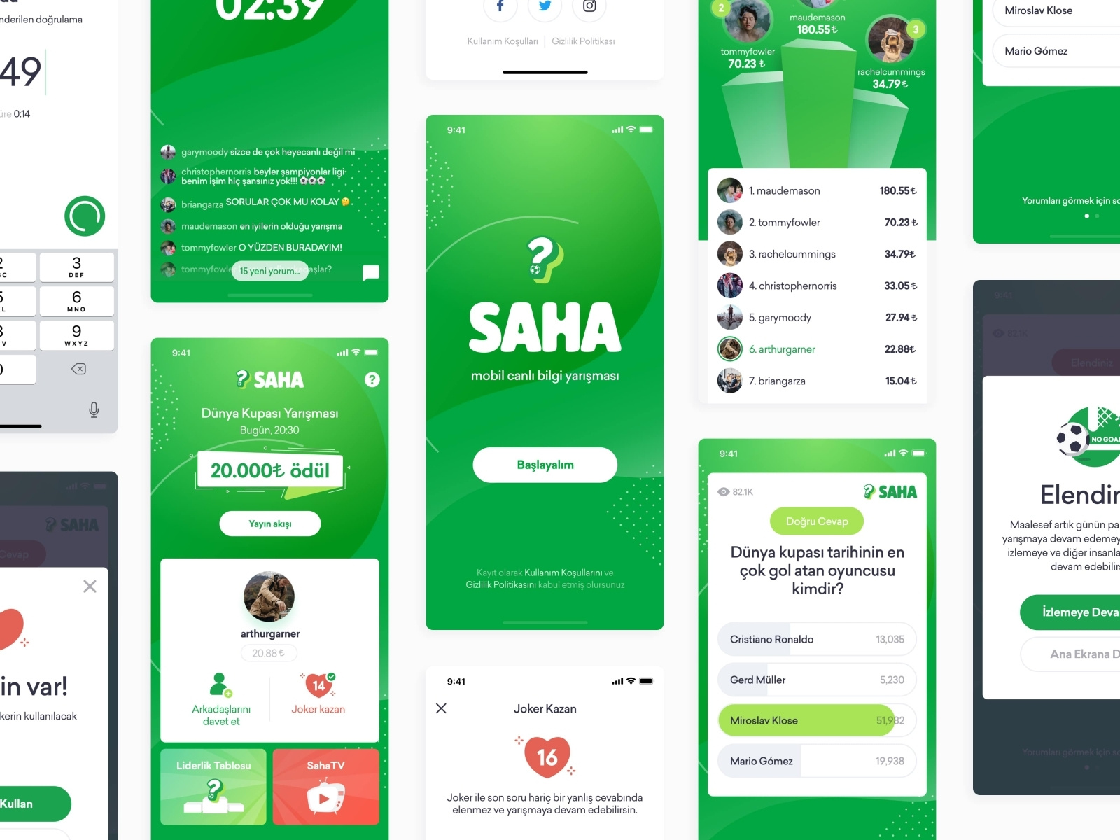 Saha Mobile App by Oguz Dogan on Dribbble