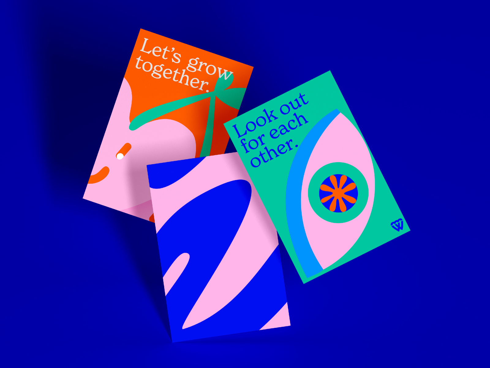 Kind people club – visual identity by Tanja Hildebrandt on Dribbble