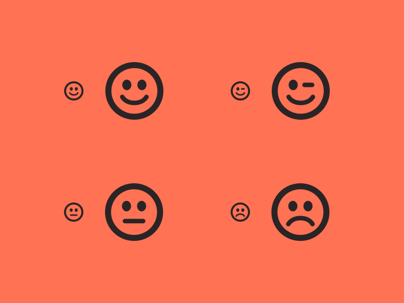Entypo emojis by Daniel Bruce on Dribbble