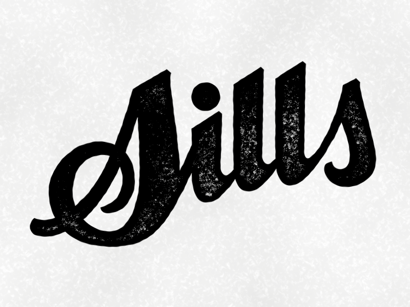 Sills Hand Type Logo by Ryan S. O'Donnell on Dribbble