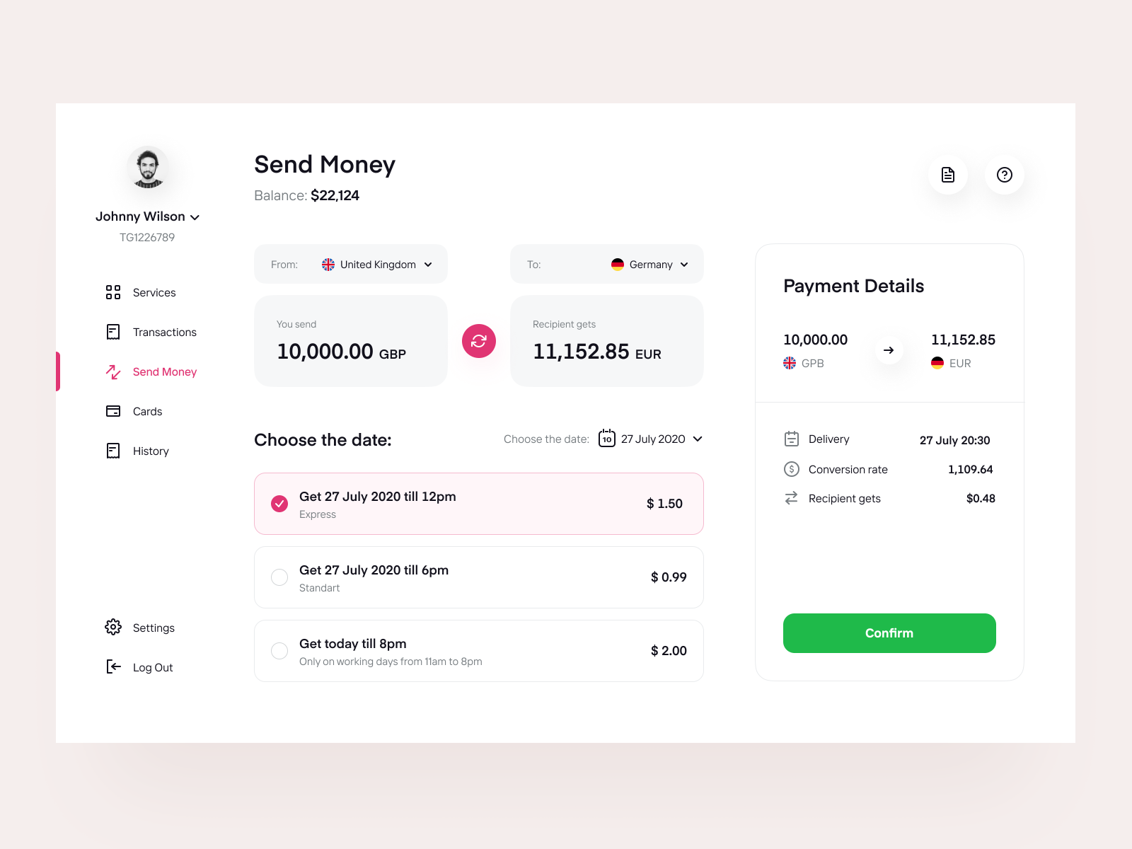 Payme - UX/UI Design by Zorana Vukanovic on Dribbble