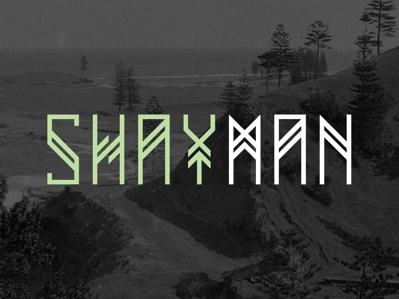 Shaman - Fonts. by David A. Slaager on Dribbble