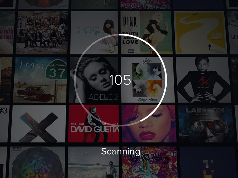 Mac Songs Scan by Luca Burgio for Musixmatch on Dribbble