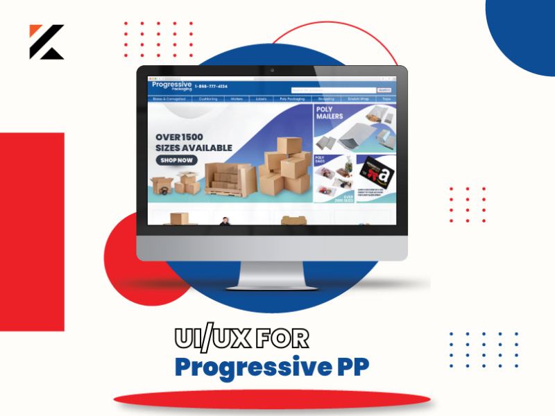 PROGRESSIVE PACKAGING by Kaizev on Dribbble