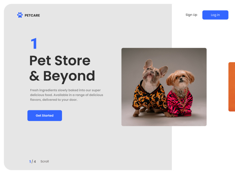 UI/UX Design for Pet Store by Abhishek Joshi on Dribbble