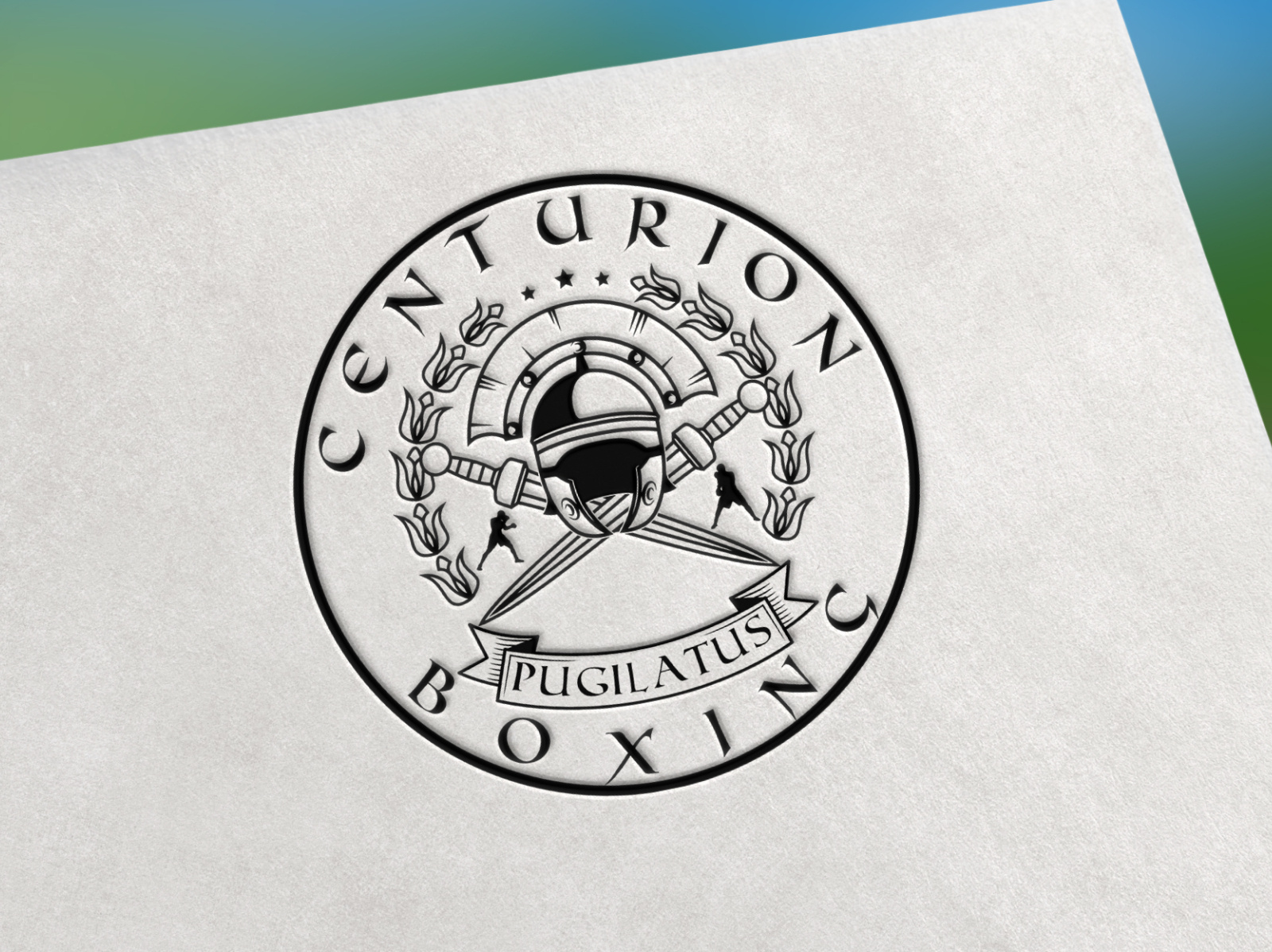 CENTURION BOXING logo design for my fiverr client by ShaJu IsLam on ...