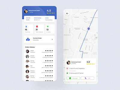 View Map Tracking App by Javan Cipta Solusi on Dribbble