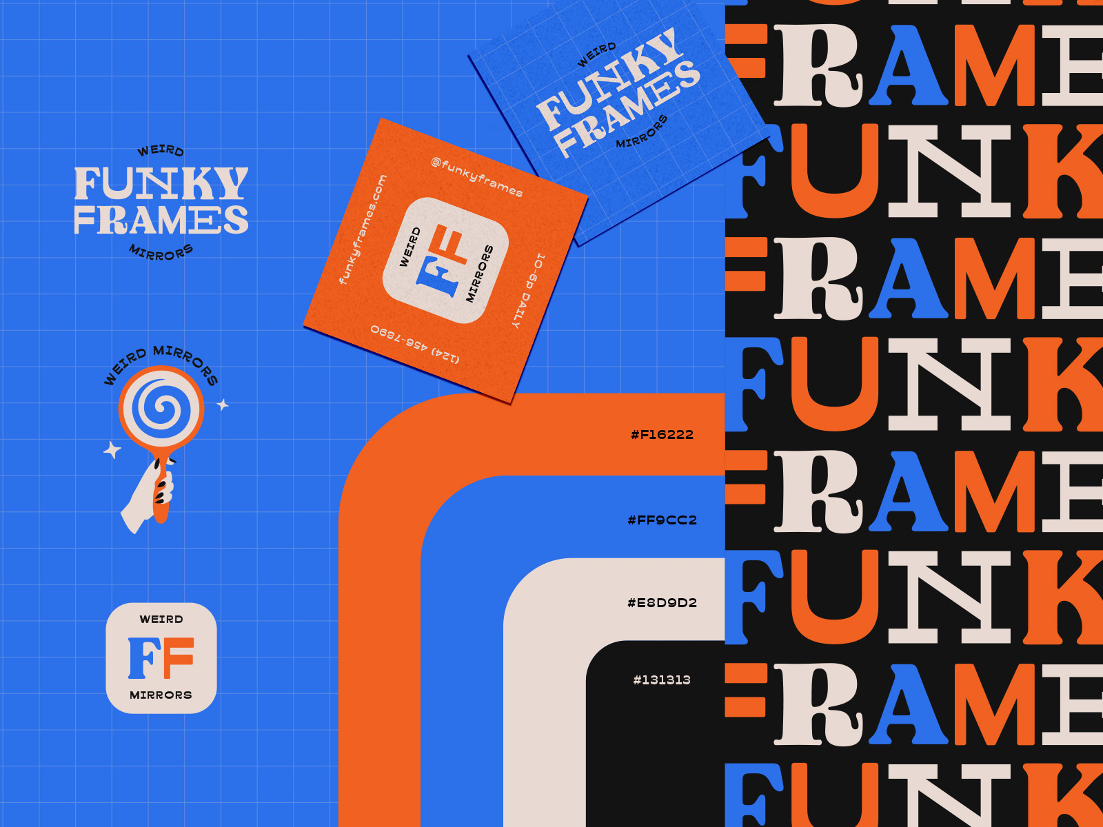 Funky Frames by Quiet One Creative on Dribbble