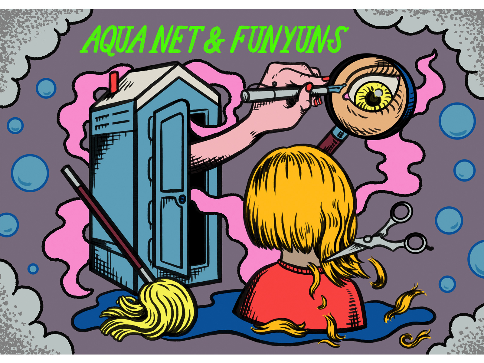 Aqua Net and Funyuns by Lauren Kolesinskas on Dribbble