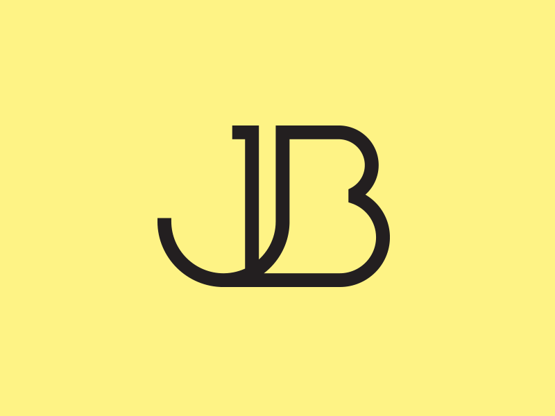 J + B Monogram by Thais Navarro on Dribbble