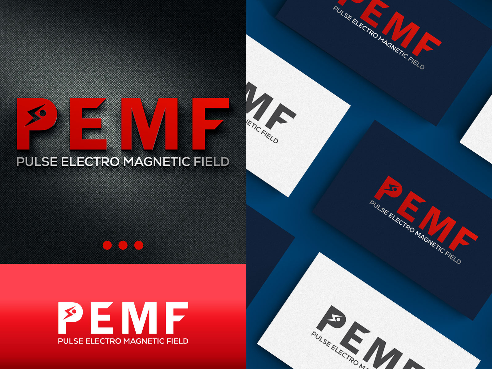 PEMF LOGO by Ataur Rahman on Dribbble