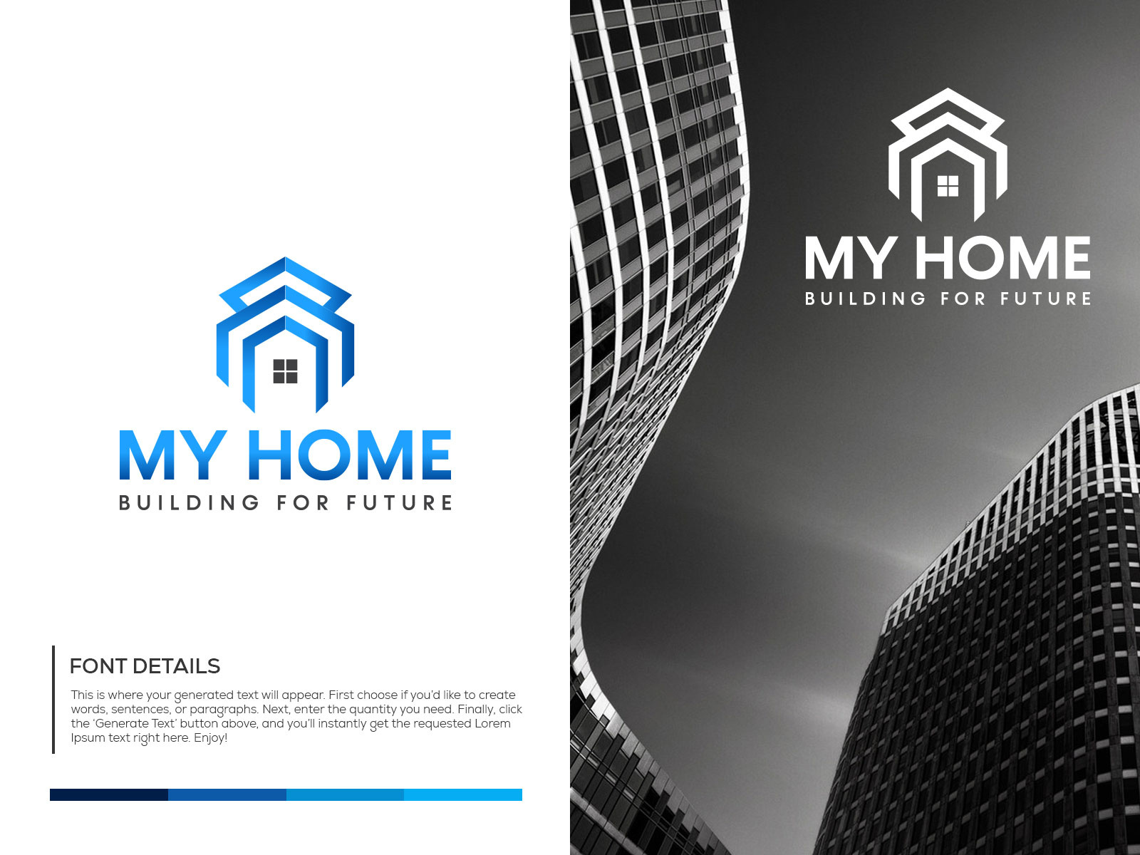 MY HOME LOGO by Ataur Rahman on Dribbble