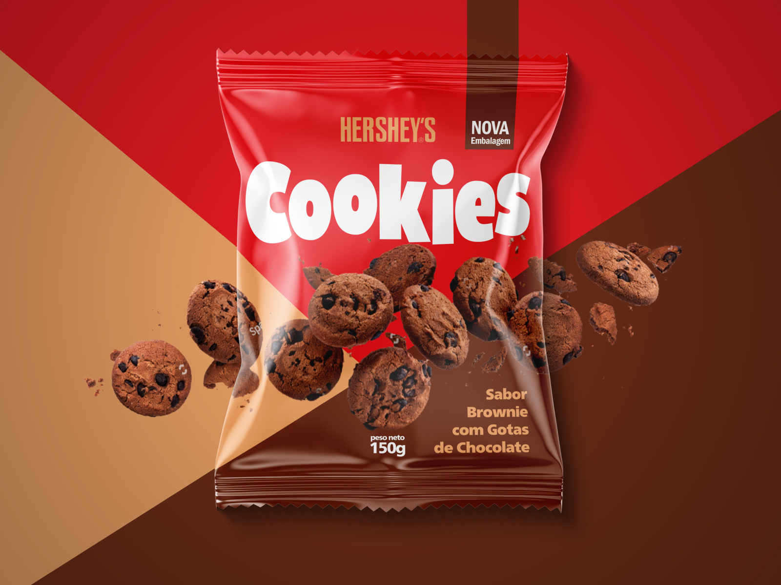 Cookies Snack Package - Chocolate by William Purper on Dribbble