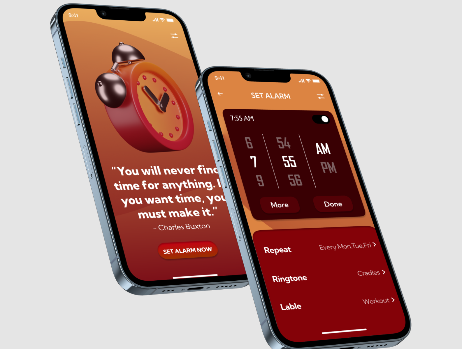 Alarm Clock Design by Jays on Dribbble