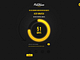 Circle Countdown Timer Yellow by Greg Dlubacz on Dribbble