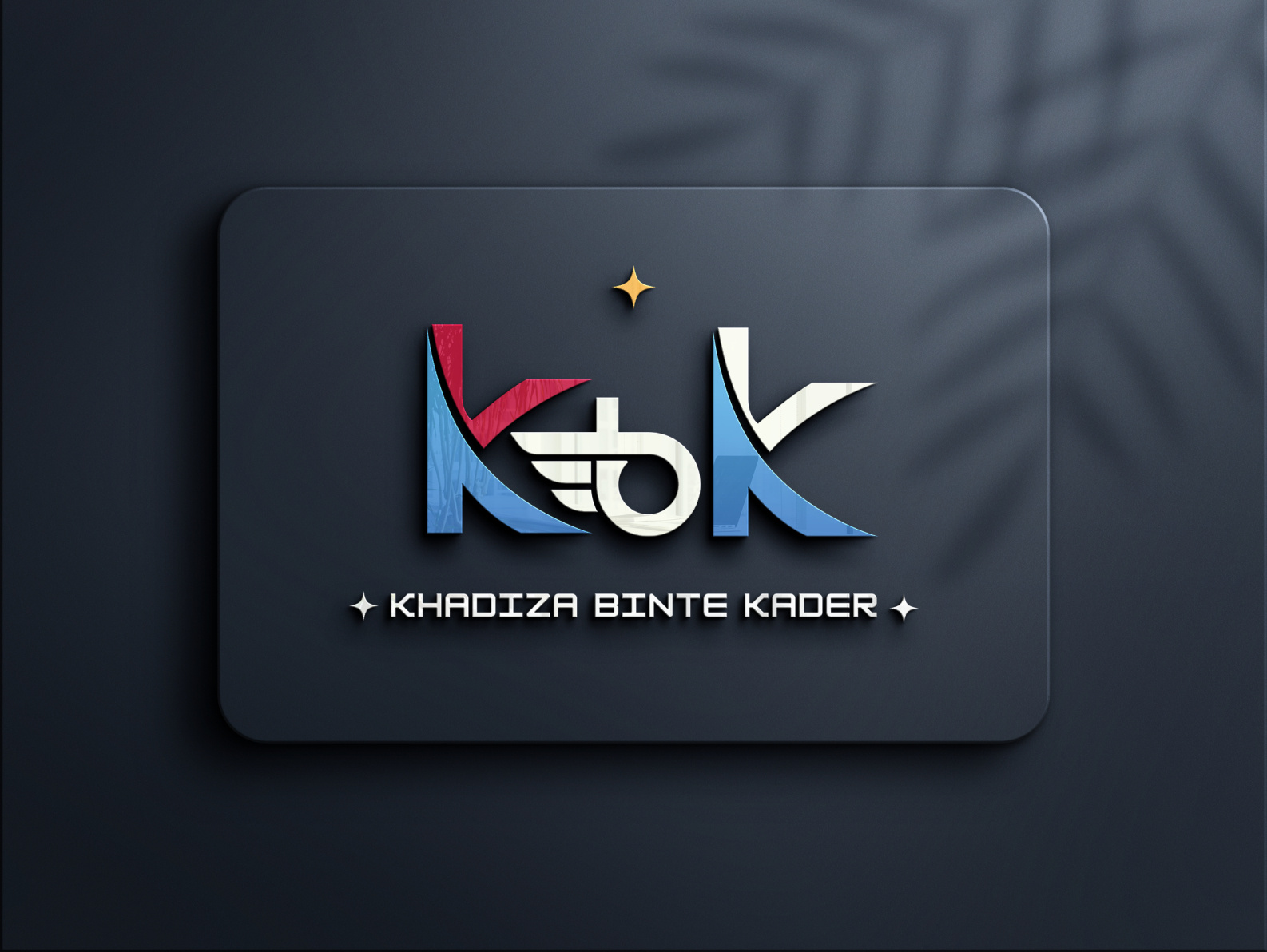 Khadiza Binte Kader logo design by Shariful Islam on Dribbble