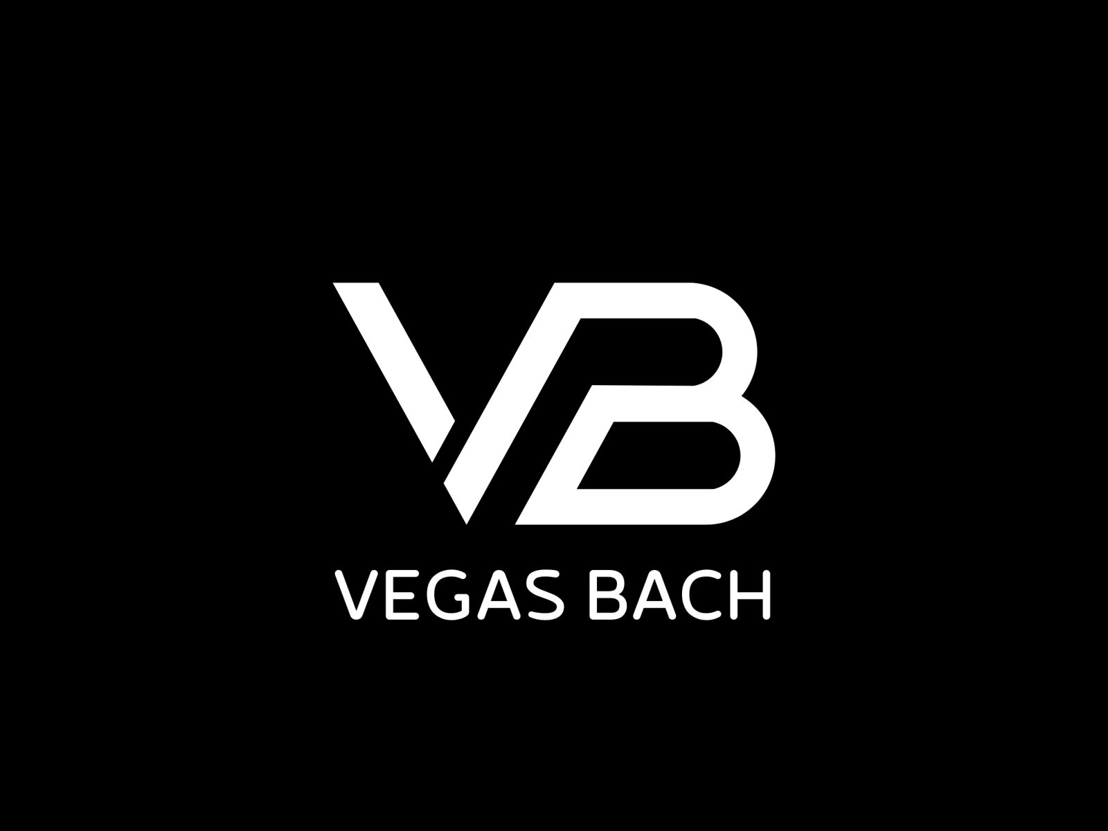 Vegas Bach Logo by Shariful Islam on Dribbble