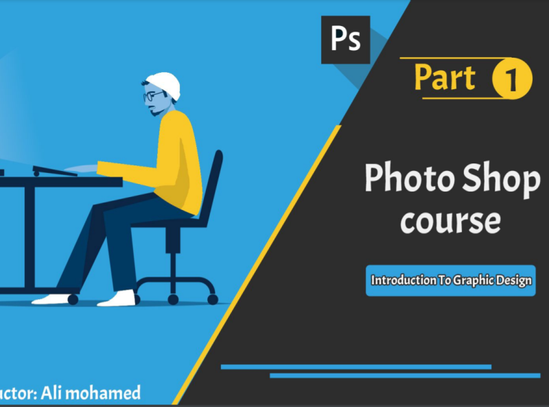 COURSE PHOTOSHOP by ali on Dribbble
