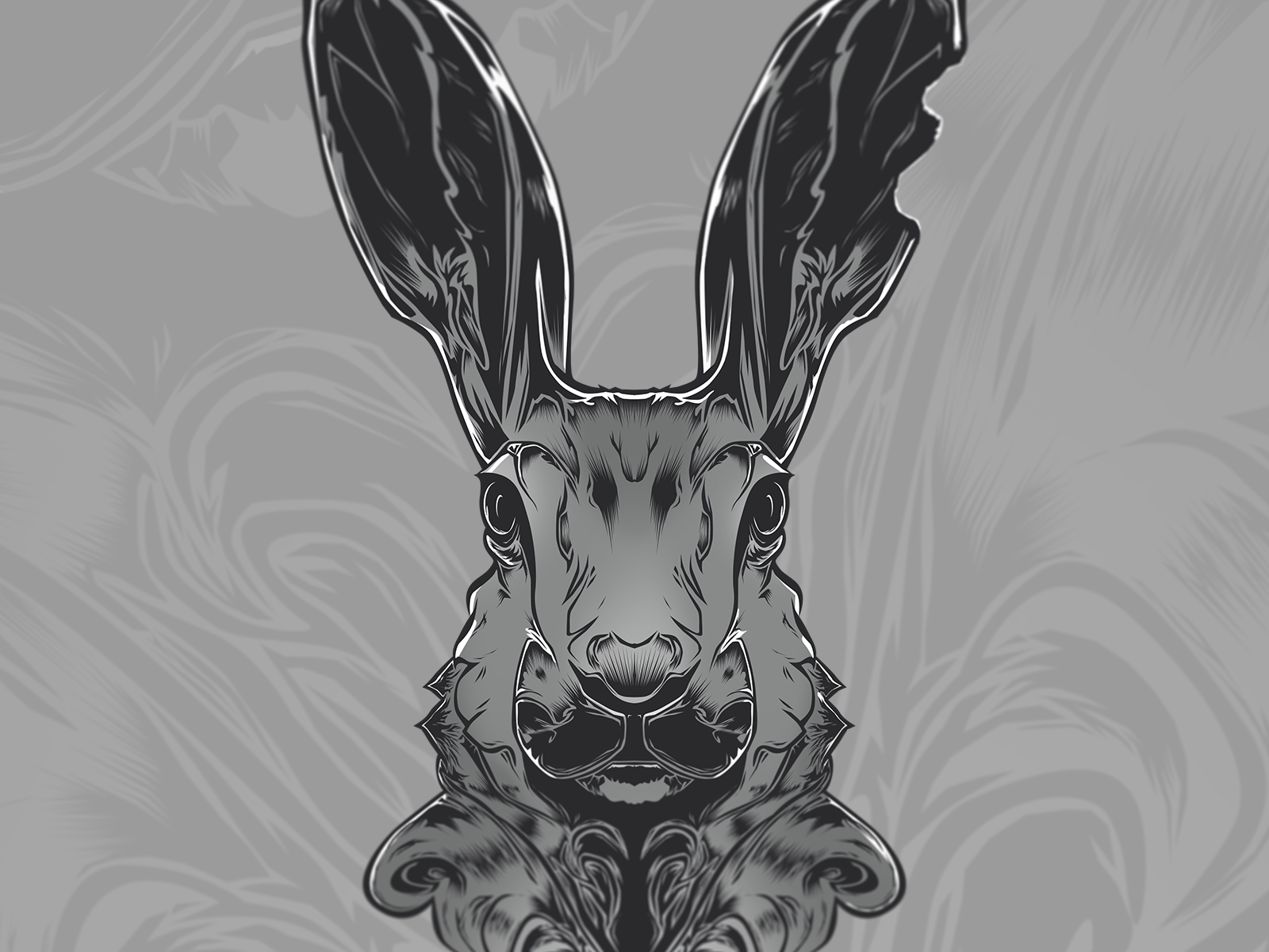 Hare by huhwn on Dribbble