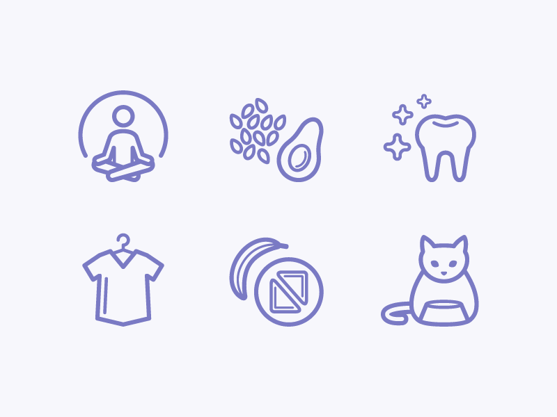 Everyday Icons by Erin Davidson on Dribbble
