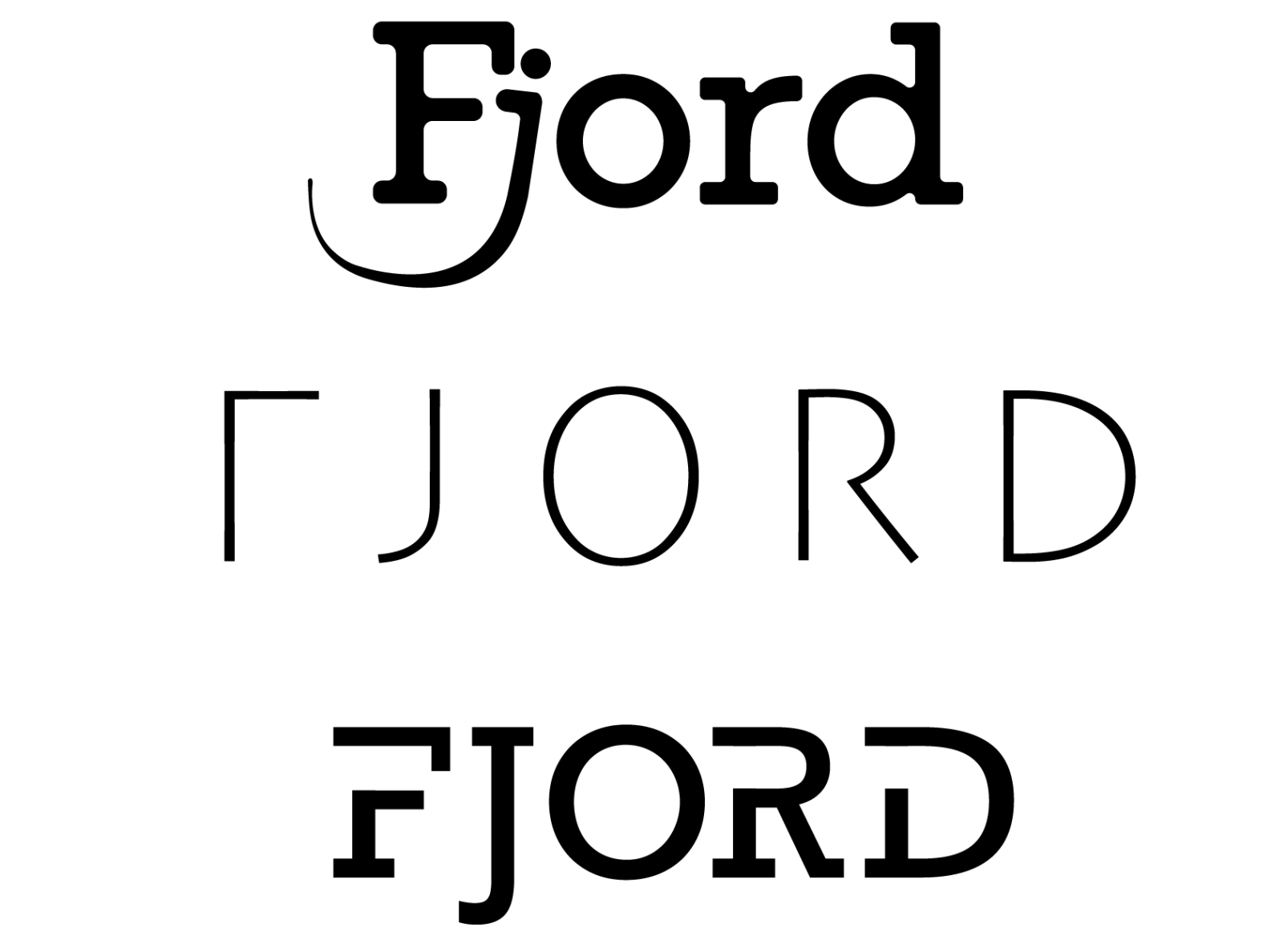 Fall 2020 Wordmark Project (School) by Tori Mize on Dribbble