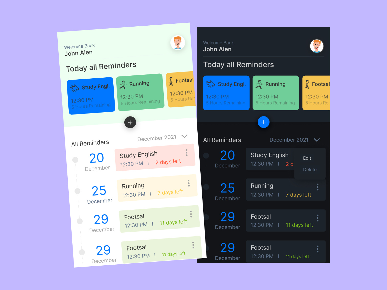 Task Management App UI by Md Jahid Hasan Joy on Dribbble