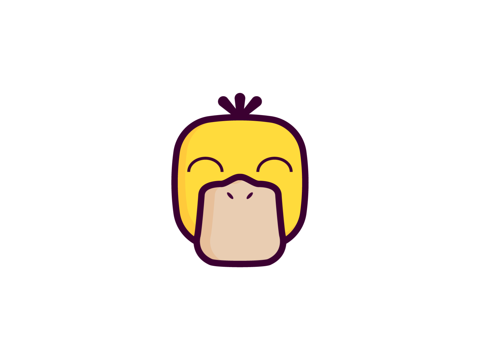 Psyduck icon sticker by Guayobass on Dribbble